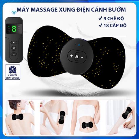 Miếng Massage Xung Điện Cổ Vai Gáy Bắp Tay Lưng Bằng Sung Điện Giảm
