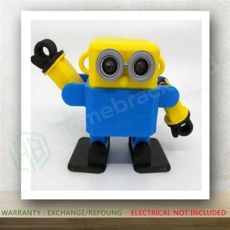 Jual Otto Diy Biped Arduino Robot 3d Print Body Only Shopee Indonesia
