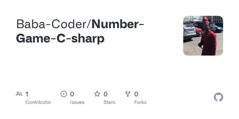 Github Baba Codernumber Game C Sharp