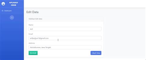 Crud Menggunakan Codeigniter
