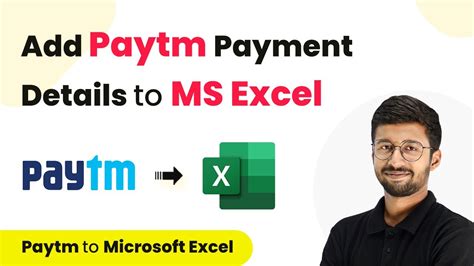How To Automatically Add Paytm Payment Details To Microsoft Excel Using Pabbly Connect Pabbly