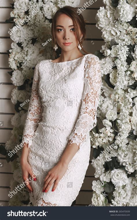 Fashion Portrait Sexy Woman Brown Hair Stock Photo Edit Now