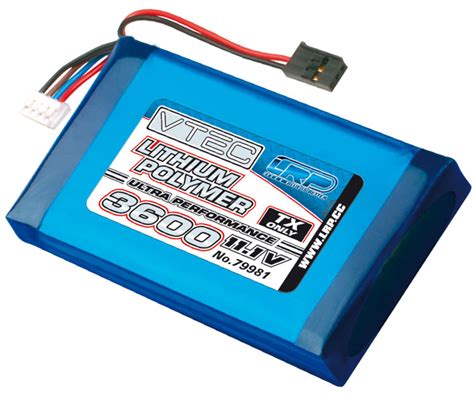 Red RC LRP LiPo TX LiFe RX Battery Packs