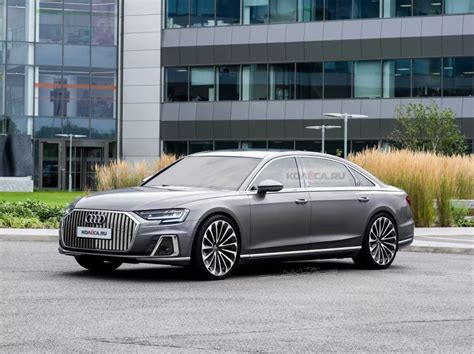 2022 Audi A8 Horch Rendered With Chintzy Grille Fake Exhaust Tips