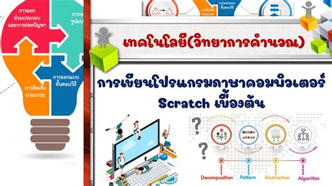 การเขียนโปรแกรมภาษาคอมพิวเตอร์ Scratch เบื้องต้น วิชาวิทยาการคำนวณ ป4 Youtube