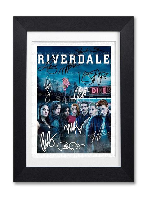 Riverdale Cast Signed Poster Print Photo Autograph The Cw Tv Show