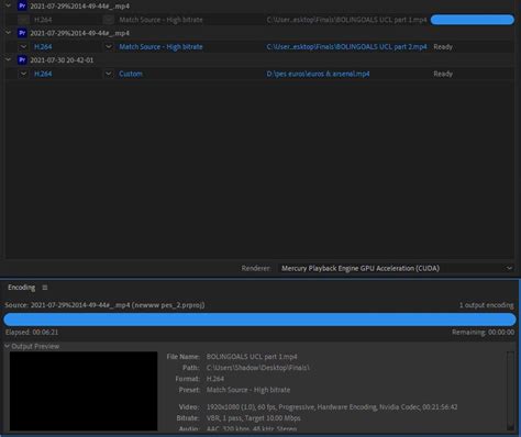 Solved Media Encoder 2021 Export Stuckstops At 100 Adobe Product Community 12222535