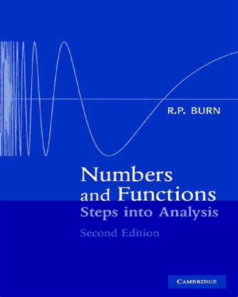 Numbers And Functions Steps Into Analysis Softarchive