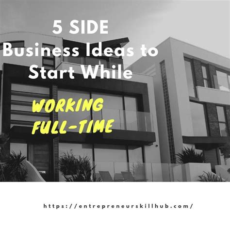 5 Side Business Ideas To Start While Working Full Time By Amit