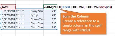 Total Rows For Dynamic Array Formulas And Spill Ranges