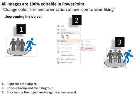 Leader With Different Working Approach Powerpoint Templates