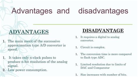 Successive Approximation Adc Pptx Digital Audio Computer Software And Applications