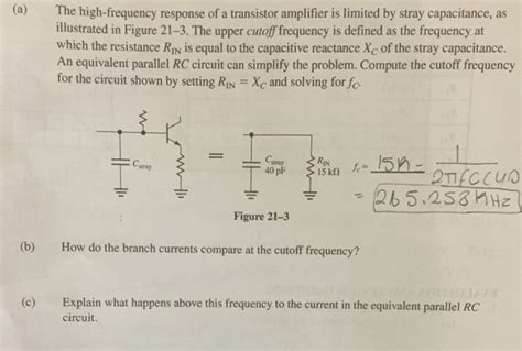 Solved 2 Assume The Frequency Had Been Set To 5 0 Khz In