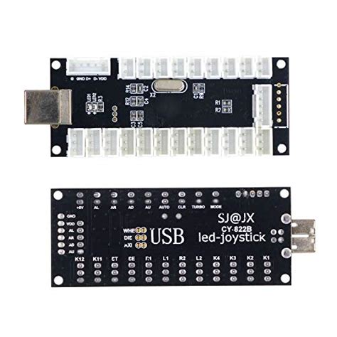 Snapklik SJJX Player LED USB Encoder To Arcade Joystick And LED Arcade Buttons For PC