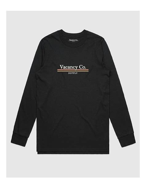 Vacancy Co Polaroid Print Long Sleeve T Shirt In Black Myer