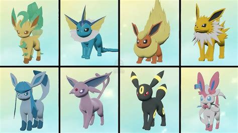 Pokemon All Eevee Evolutions By Butapokko On Deviantart 54 Off