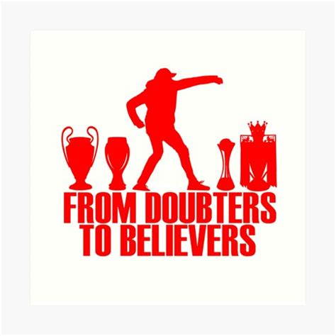 From Doubters To Believers Art Print For Sale By Calveslikeshaq