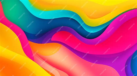 Premium Photo Abstract Dynamic Gradient Color Background