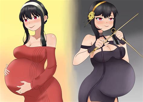 Yor Double Pregnancy By Palitexx On Deviantart