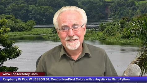 Raspberry Pi Pico W Lesson 60 Control Neopixel Colors With A Joystick In Micropython Youtube