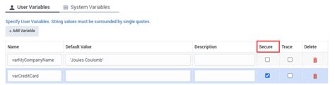 Variables Genesys Documentation