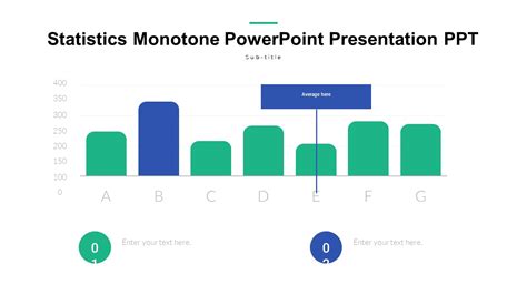Statistics Monotone Powerpoint Presentation Ppt Pptuniverse