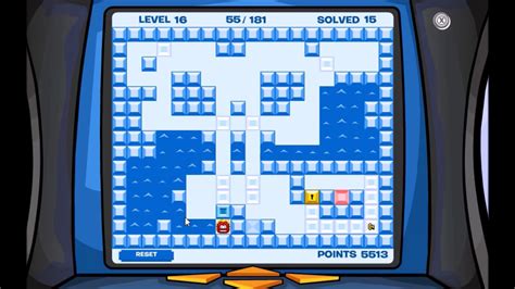 Club Penguin Thin Ice Game