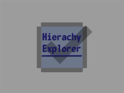 Hierarchy Explorer 유틸리티 도구 Unity Asset Store