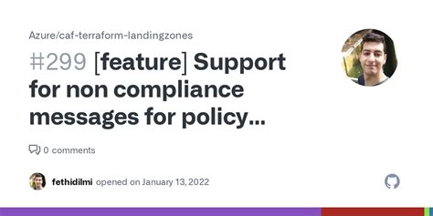 Feature Support For Non Compliance Messages For Policy Assignments · Issue 299 · Azurecaf