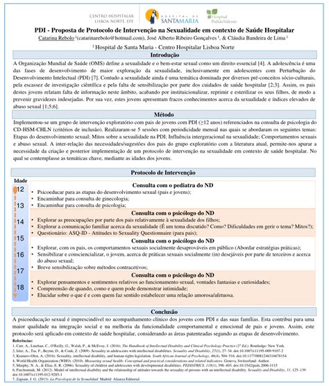 PDF PDI Proposta de Protocolo de Intervenção na Sexualidade em contexto de Saúde Hospitalar