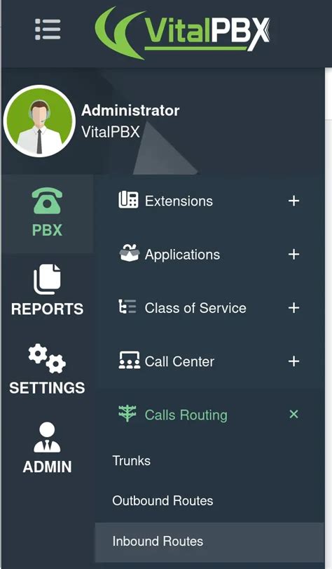 Vitalpbx Inbound Route Setup Voxtelesys