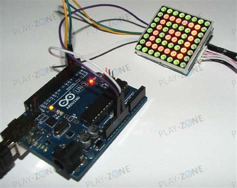 Play Zone Ch 8x8 Dual Color Led Matrix Mit Tm1640 Treiber