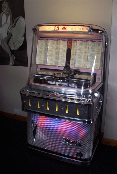 Beautiful 1958 Bal Ami I200 Jukebox