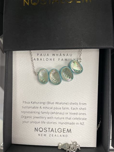 Paua Shell Whanau Necklace 4 Toi Toi Maori Art And T Shop
