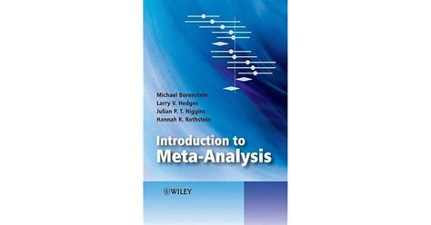 Introduction To Meta Analysis By Michael Borenstein