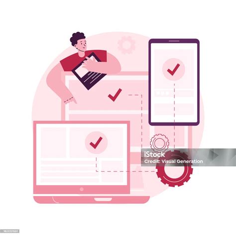 Crossplatform Development Abstract Concept Vector Illustration Stock Illustration Download