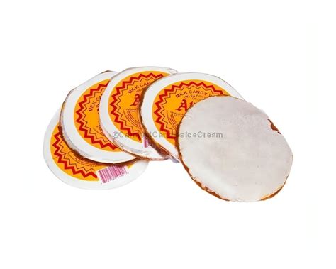 Aldama Obleas Cajeta Large 5 Count Bulk Mexican Candy Carnival