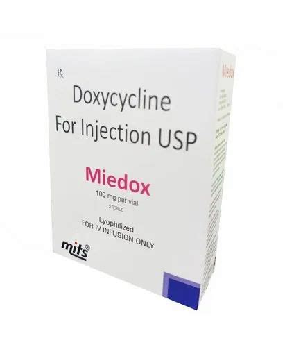 Miedox Doxycycline 100mg Injection At Rs 950 Vial Doxy Injection In Panchkula Id 22661808897