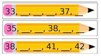 Missing Numbers To 100 By Amanda Nation TPT