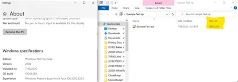Any Built In Checksum Utility For Windows 10 Using Crc 32 Super User