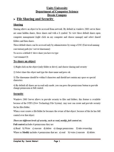 Nw Admin Lab Exercise 3 2 Pdf Computer File Printer Computing