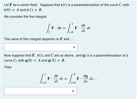 Solved Let F Be A Vector Field Suppose That R T Is A Chegg Com