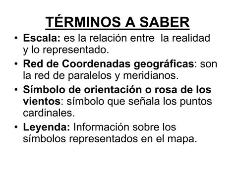 Mapas Tipos Y Elementos De Un Mapa Ppt
