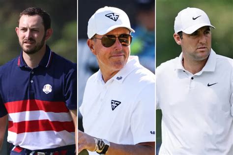 Accused Of Dividing Golf Phil Mickelson Credited For Scottie Scheffler