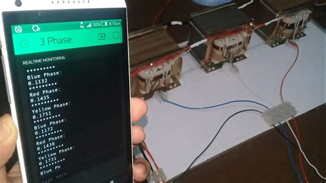 Iot 3 Phase Transformer Load Monitoring Using Arduino And Nodemcu