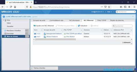 Add A Vmkernel Interface Vmkx On A Vmware Esxi 67 Hypervisor Vmware Tutorials