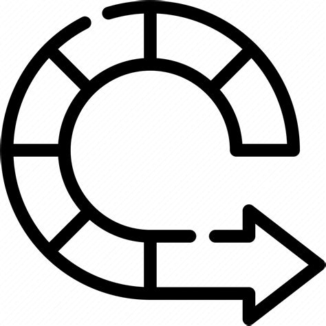 Steps Cycle Process Flow Chart Organization Infographic Icon