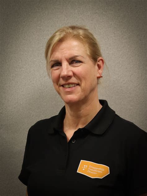 Groepspraktijk Voor Fysiotherapie Deventer Colmschate Schalkhaar 0570 758 758 Het Team