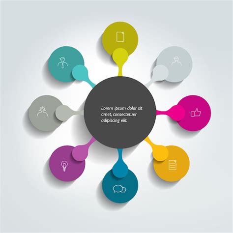 Premium Vector Flowchart Diagram Scheme Infographic Element