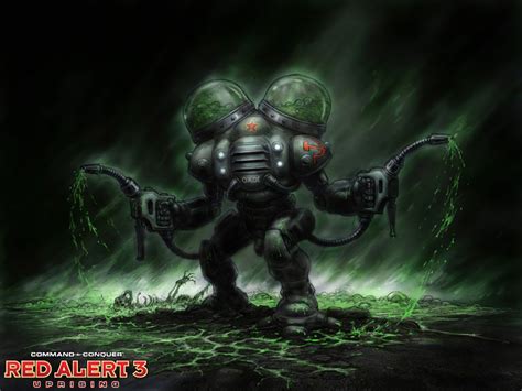 Red Alert 3 Concept Art Never Was